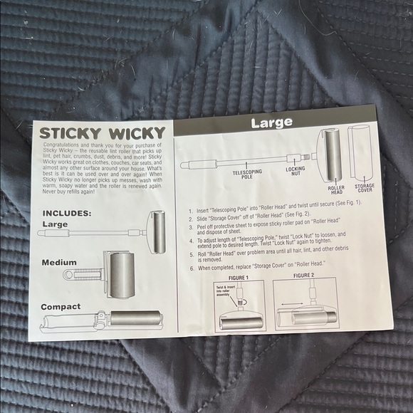 Other | Sticky Wicky Lint Roller Set | Poshmark